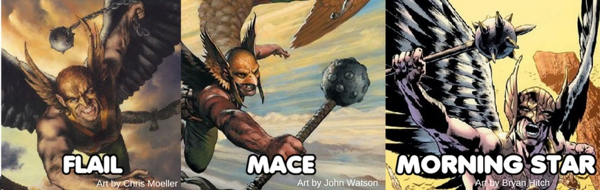 HAWKWORLD: All About That Mace: A History of Hawkman and Hawkgirl's ...