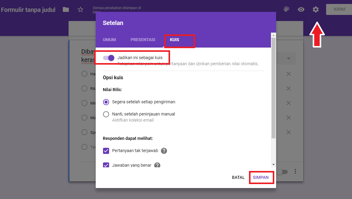 Cara Membuat Kuesioner Online Menggunakan Google Form