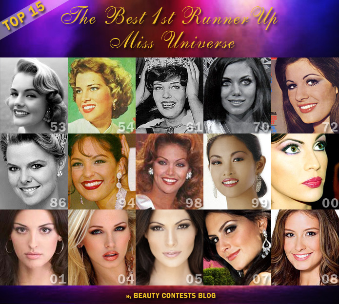 Qnet Gresik: TOP 15 BEST 1ST RUNNER UP MISS UNIVERSE - By Beauty ...