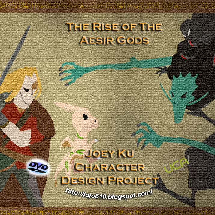 Joey Ku: Character Design Project: CD cover and disk art