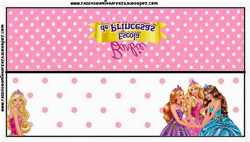 Barbie Princess School: Free Printable Candy Bar Labels. - Oh My Fiesta ...