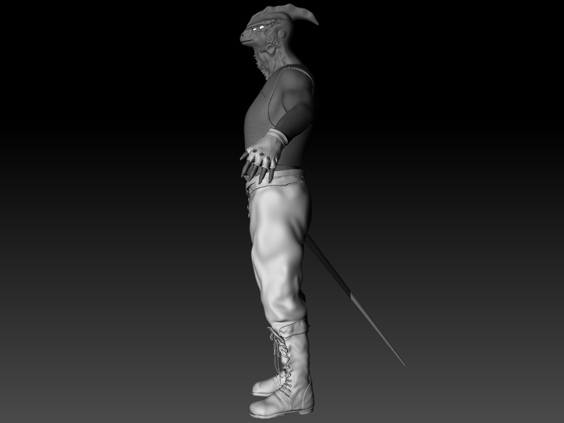 Character: Full Body Render (Midterm)