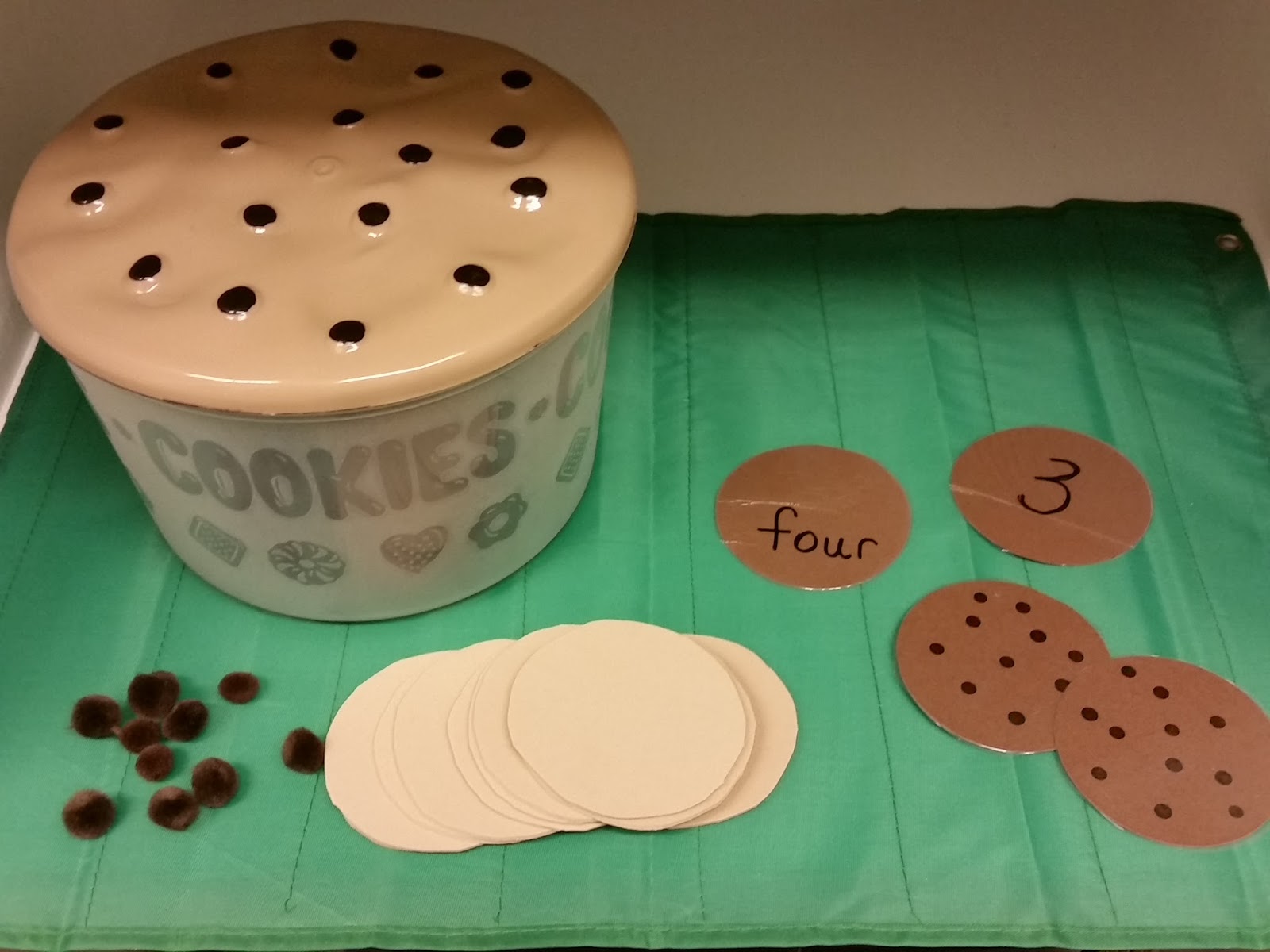 Five for Friday - Counting Cookies - Learning at the Teacher Table