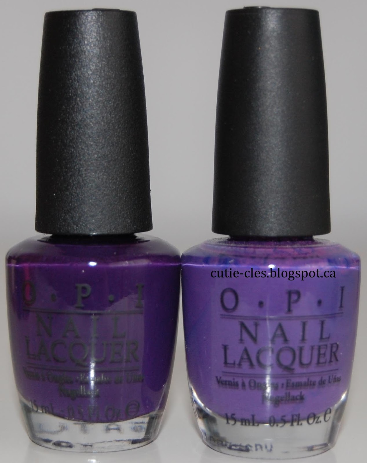 Paleberry: OPI Euro Centrale - Comparisons