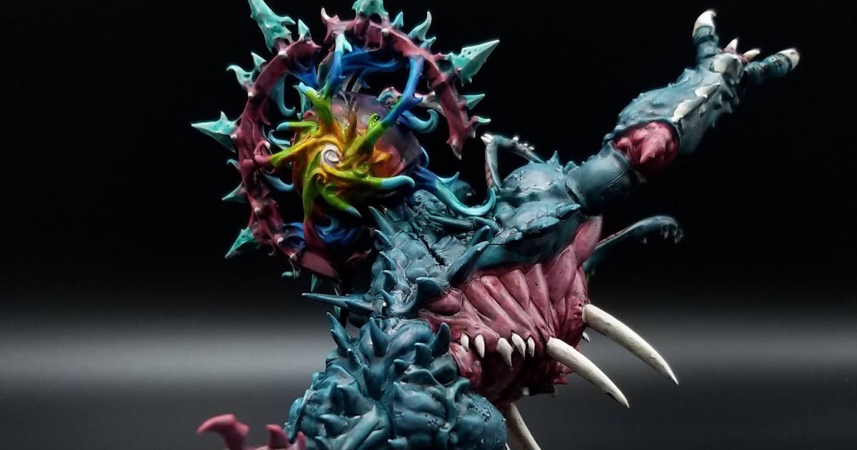 Tigurius's Omnis Arcanum Models: Thousand Son's Mutalith Vortex Beast