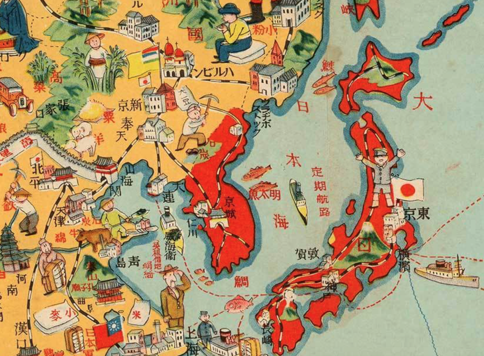 Map of the Week: The Evolving Japanese World View