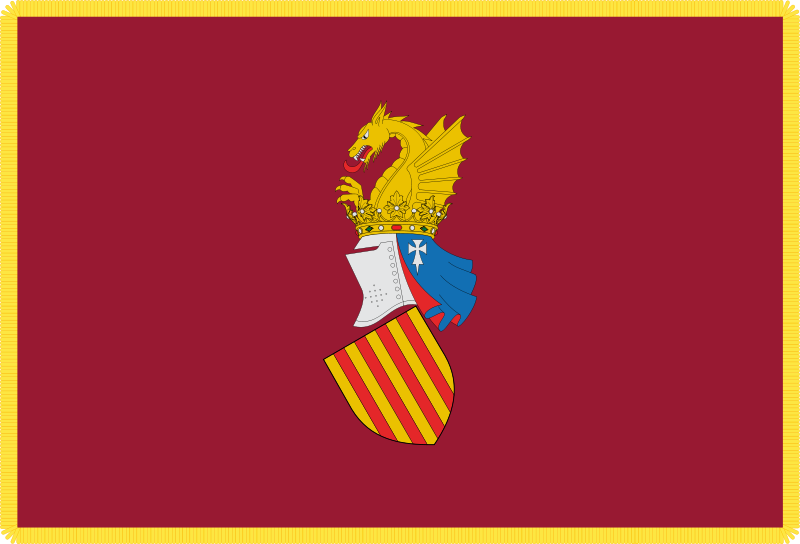 Heráldica en la Argentina: Escudo de la Generalitat Valenciana en un ...