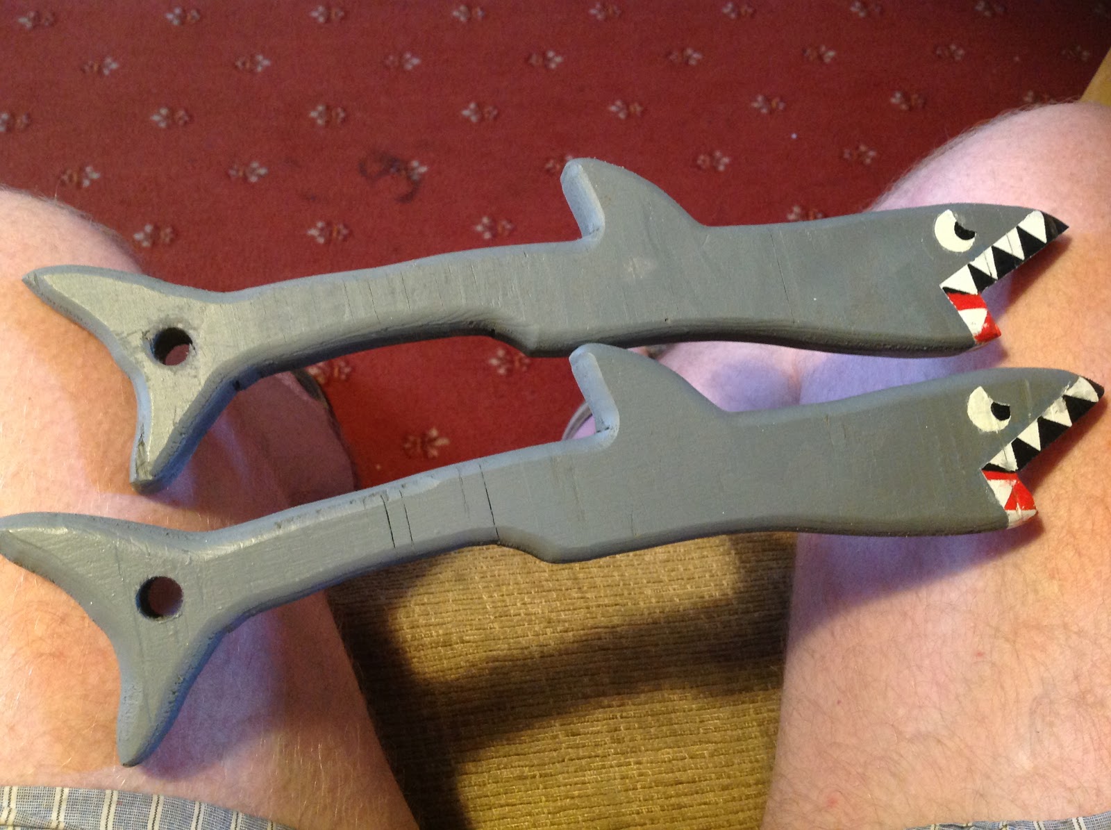 Shark push sticks | UK Workshop