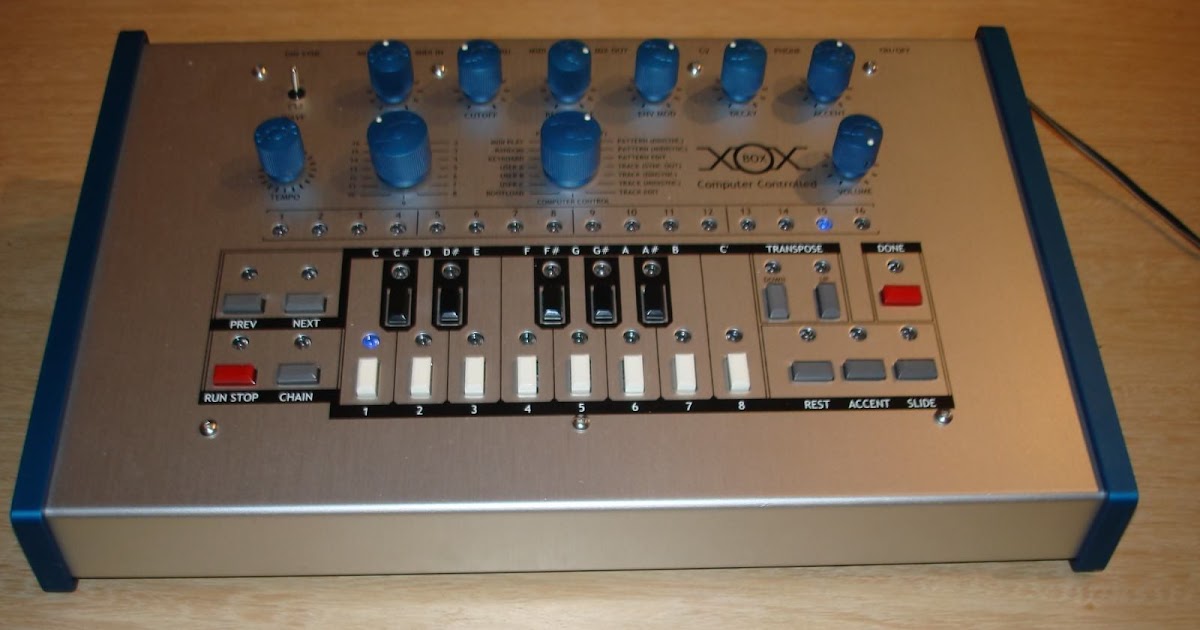 MATRIXSYNTH: XOXBOX ( X0XB0X ) Andy Pledger Build TB 303 Clone
