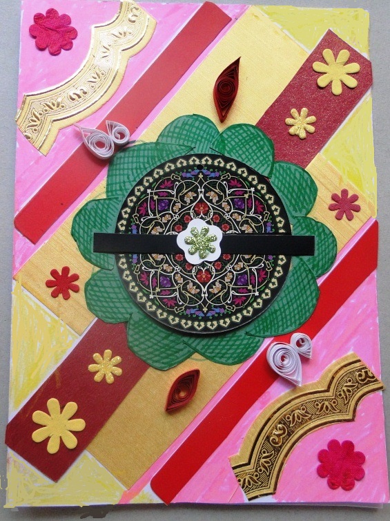 For the love of cards & colors: An ethnic card