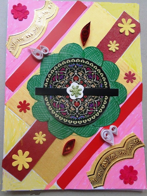 For the love of cards & colors: An ethnic card