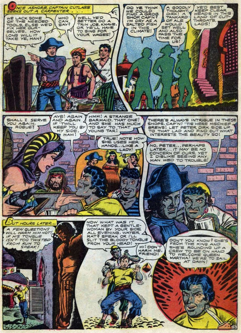 The Comic Book Catacombs: Captain Cutlass in "Rascals, Ransom and ...