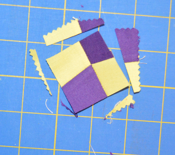 Inspired by Fabric: FourPatch Parade Tutorial