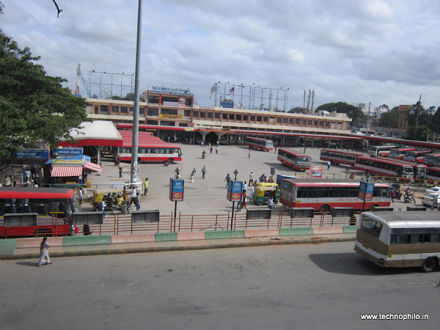 Bangalore - Bus stand through my lens