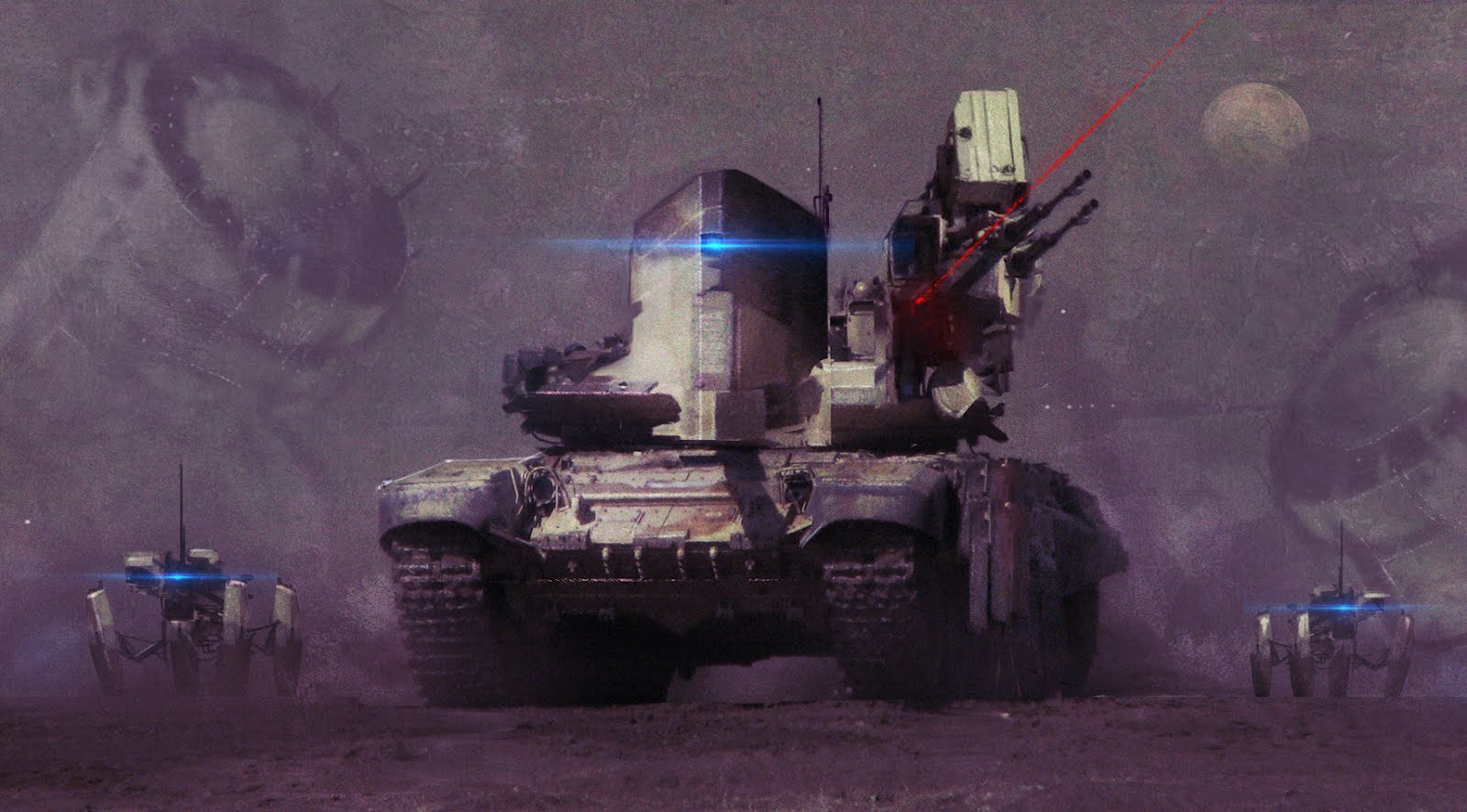 "Space tank!" by Dan Baker : r/ImaginaryTechnology