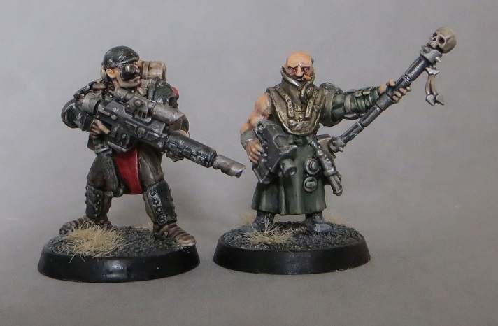 Magpie and Old Lead: Gang Warfare - Necromundan Spiders Kill Team