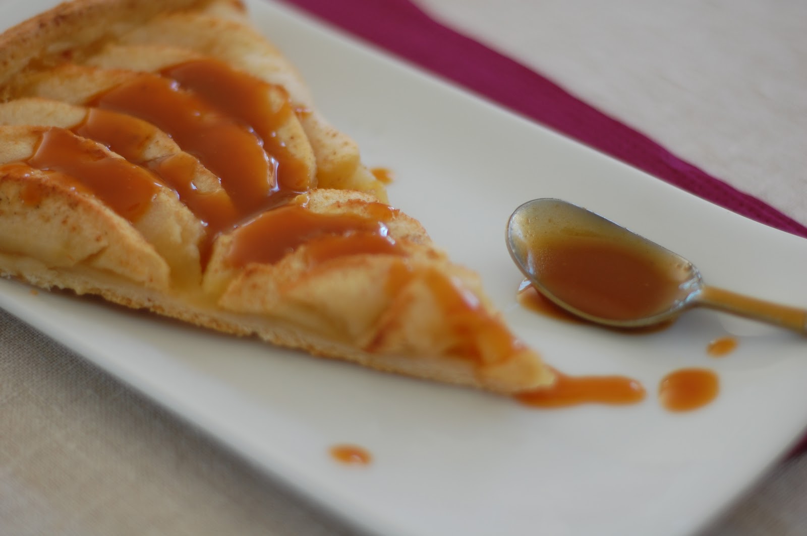 M Kitchen: Tarte aux pommes, caramel au beurre salé