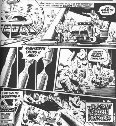 Dredd Alert: Judge Dredd: The Great Plasteen Disaster