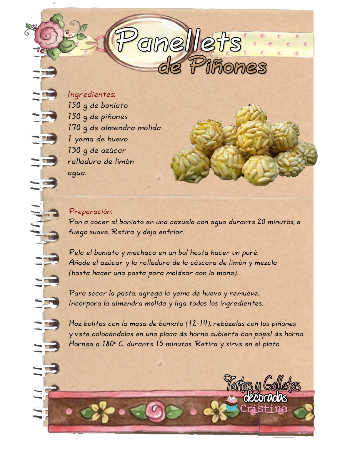 Tartas, Galletas Decoradas y Cupcakes: Panellets