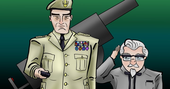 Oddly Aberrant: You're in the Army now, Colonel Sanders!