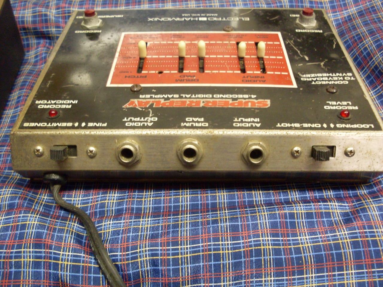 MATRIXSYNTH: Vintage Electro Harmonix Super Replay Sampler Pedal