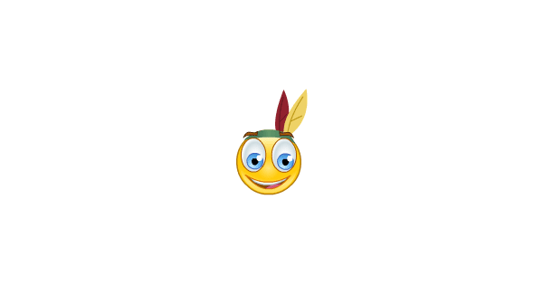 Native American Smiley | Symbols & Emoticons
