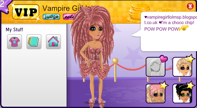 Vampire Girl Lolz on Msp: (: Happy