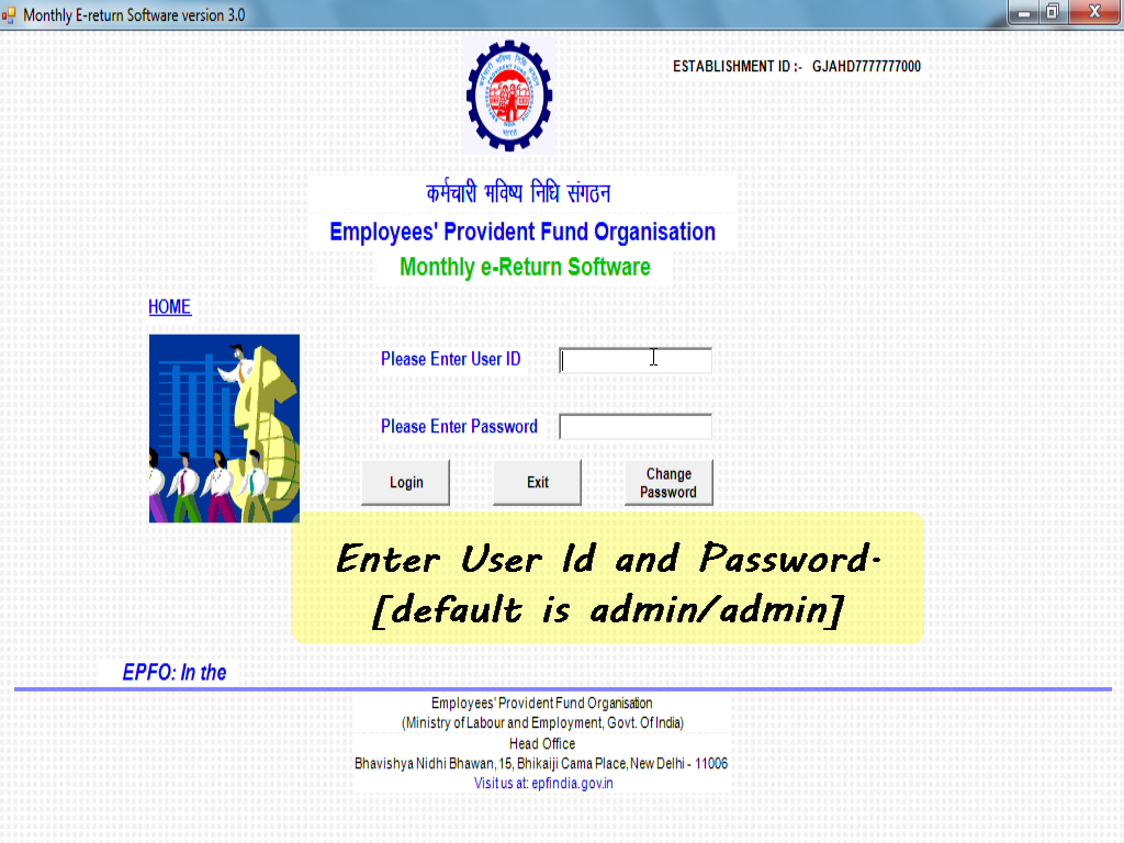 EPFO E-RETURN: E-return tool in EPFO How to use part3 (Modules)