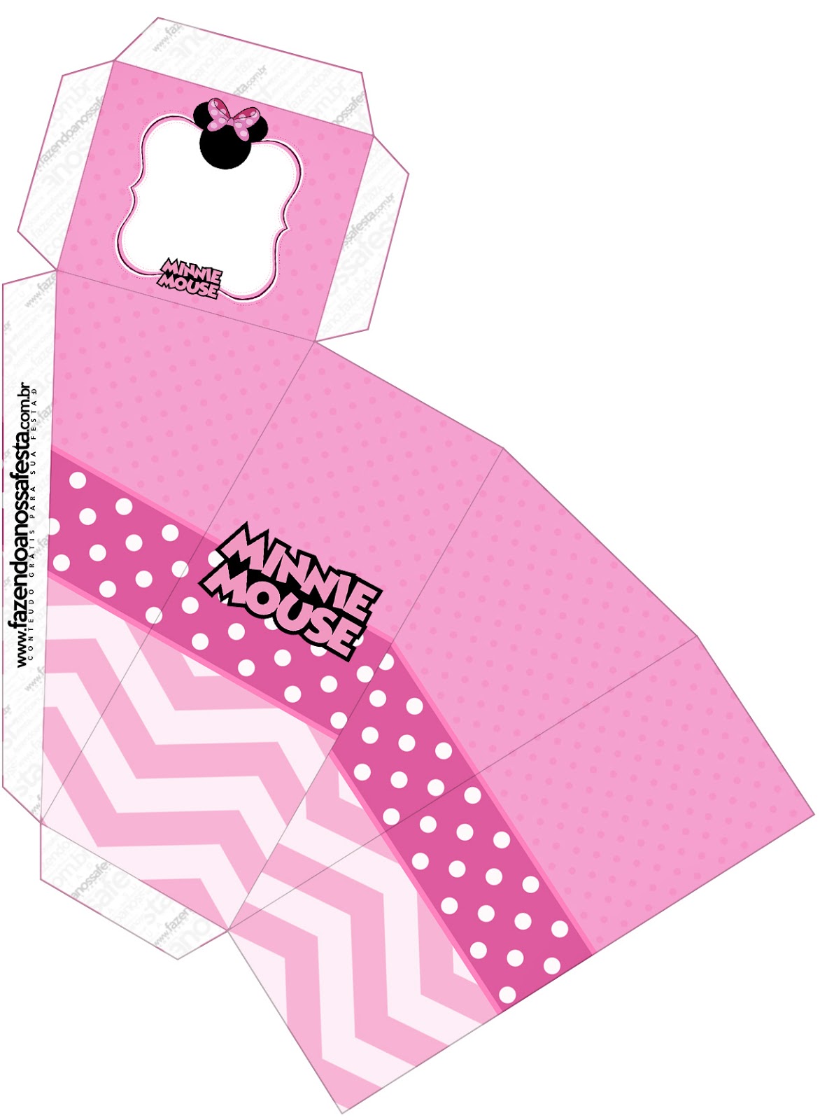Pretty Minnie in Pink: Free Printable Boxes. - Oh My Fiesta! in english