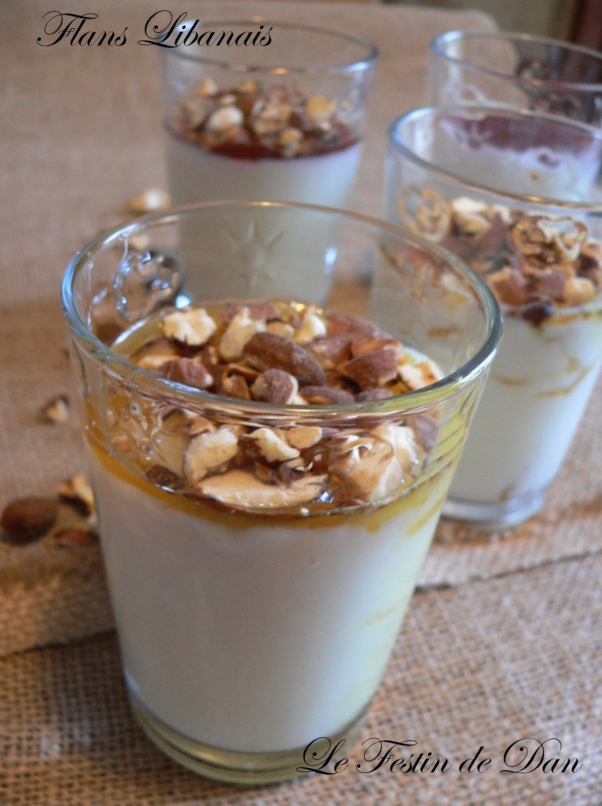 Le Festin de Dan: Flans Libanais