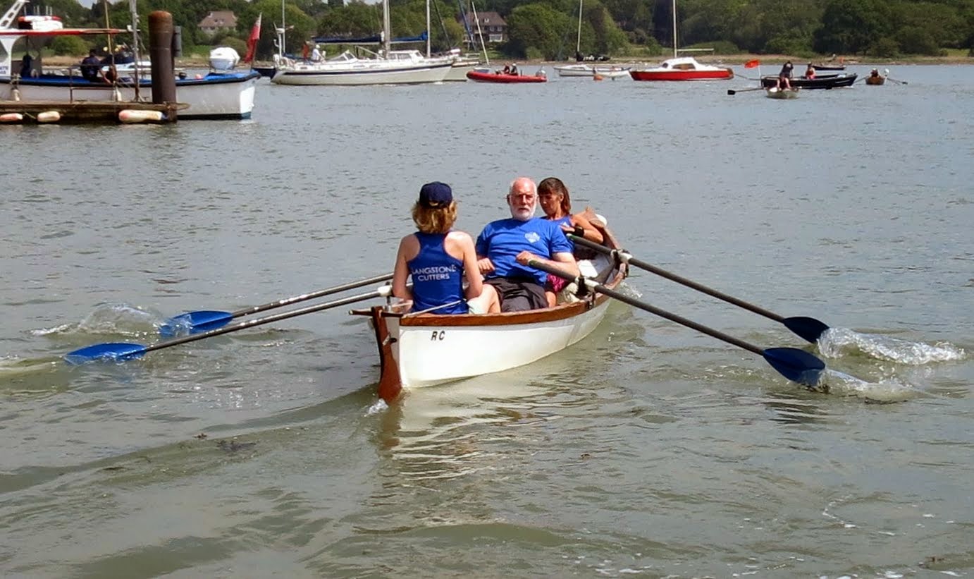 ROWING FOR PLEASURE: Self-indulgence