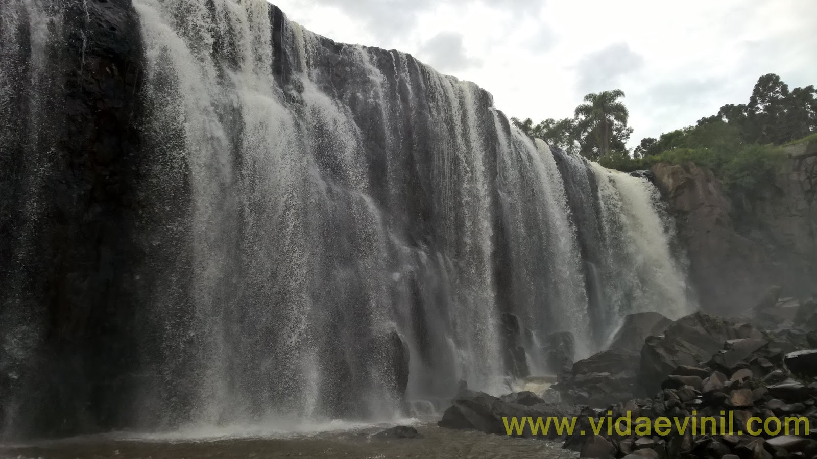 CACHOEIRAS DE PORTO UNIÃO DA VITÓRIA - SC/PR: SALTO DO VAU - RIO PALMITAL