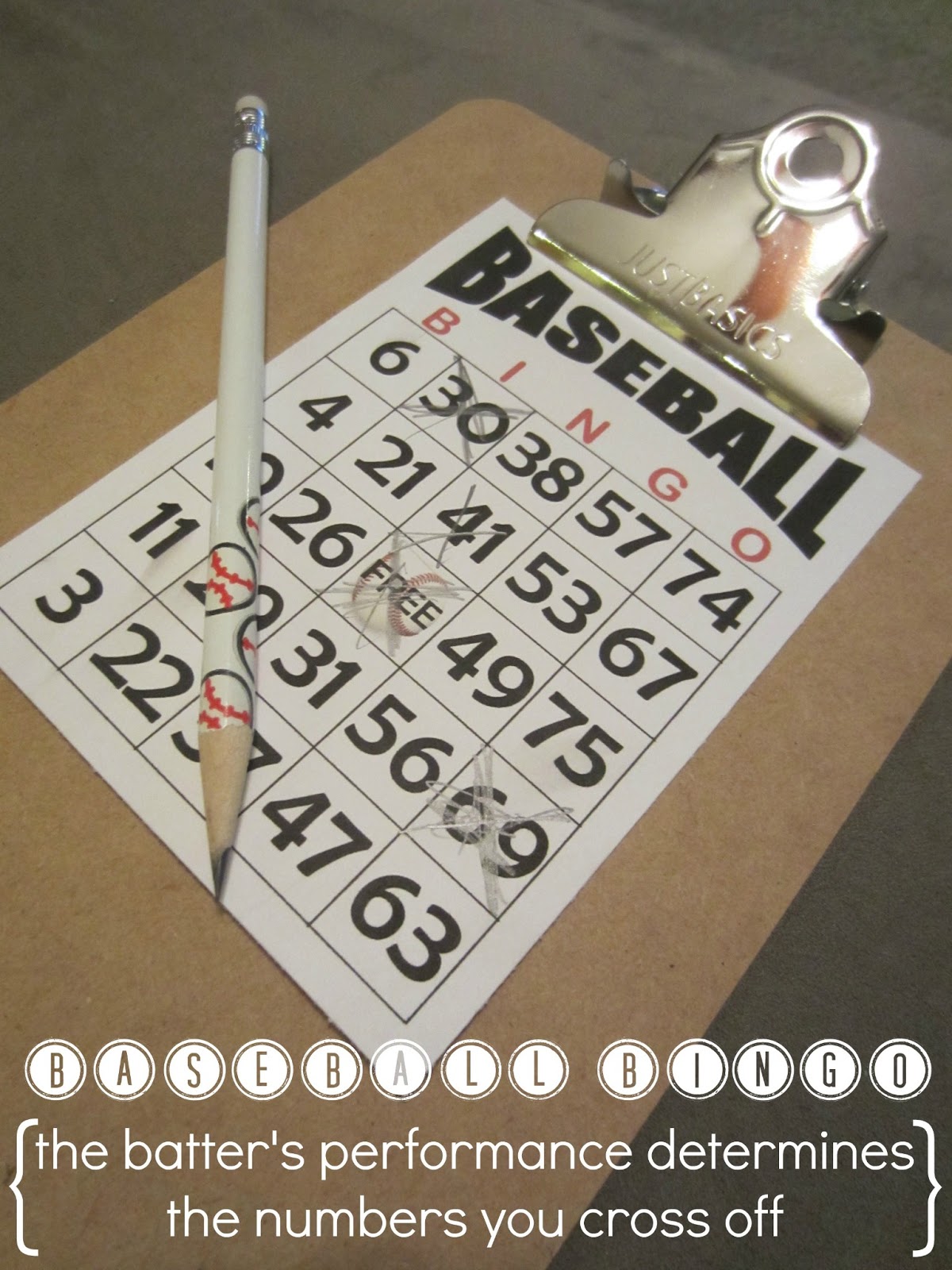 Relentlessly Fun, Deceptively Educational: Baseball BINGO printable
