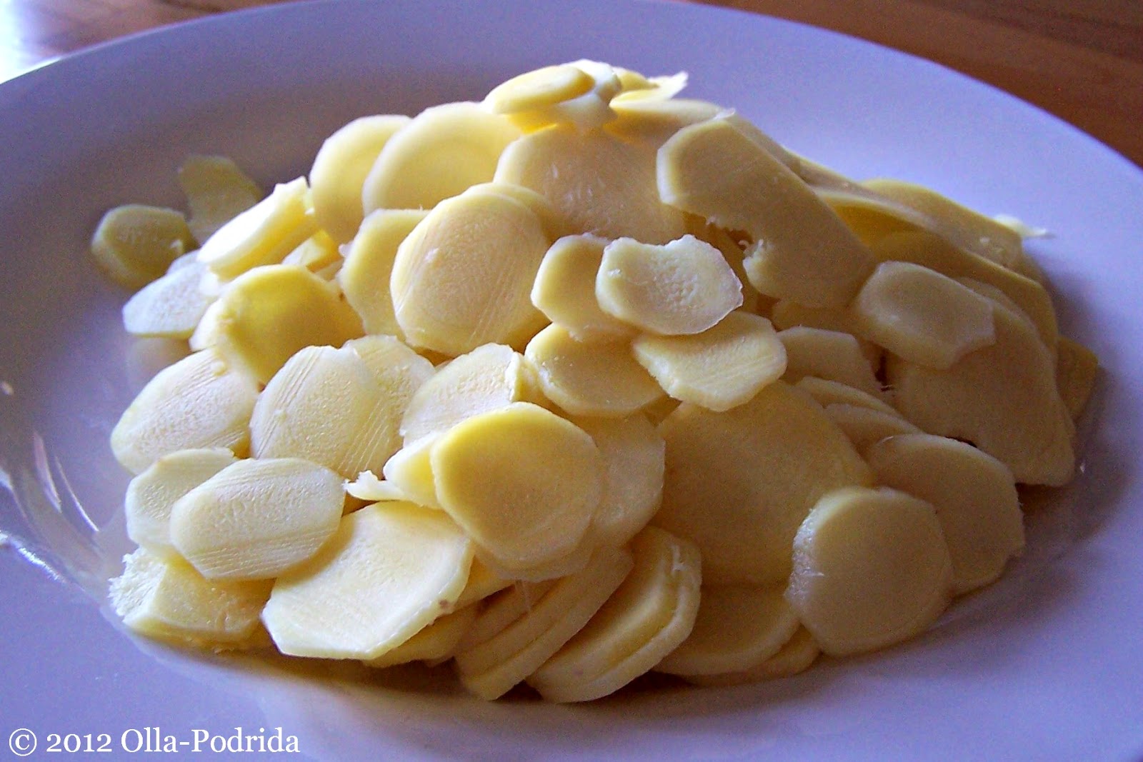 Olla-Podrida: How to Make Candied Ginger