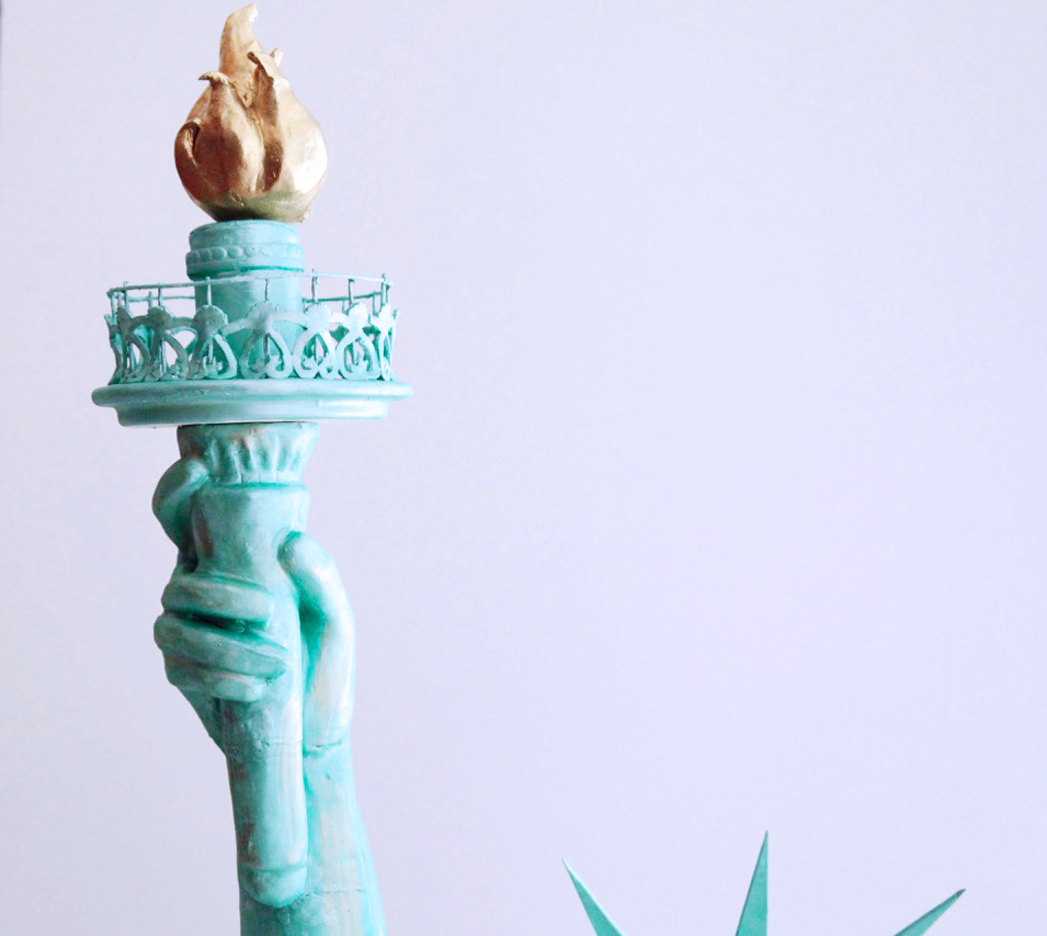 Statue of Liberty Cake