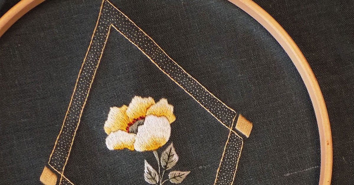 Jewel Series: Amber, and what an embroidery draft looks like - Stitch ...
