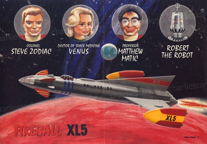 Bouillons de Cultures: Fireball XL5 de Gerry Anderson