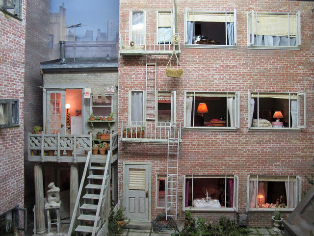 Nag on the Lake: Hitchcock's Rear Window Set In Miniature