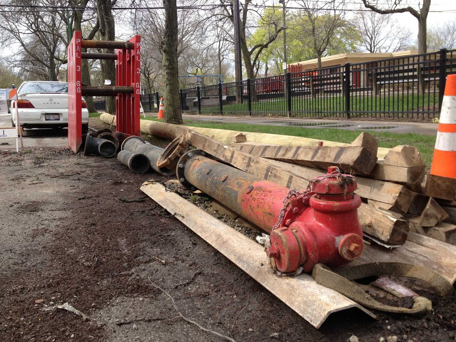 Chevanston Rogers Park: Fire Hydrant Above & Below Ground Components
