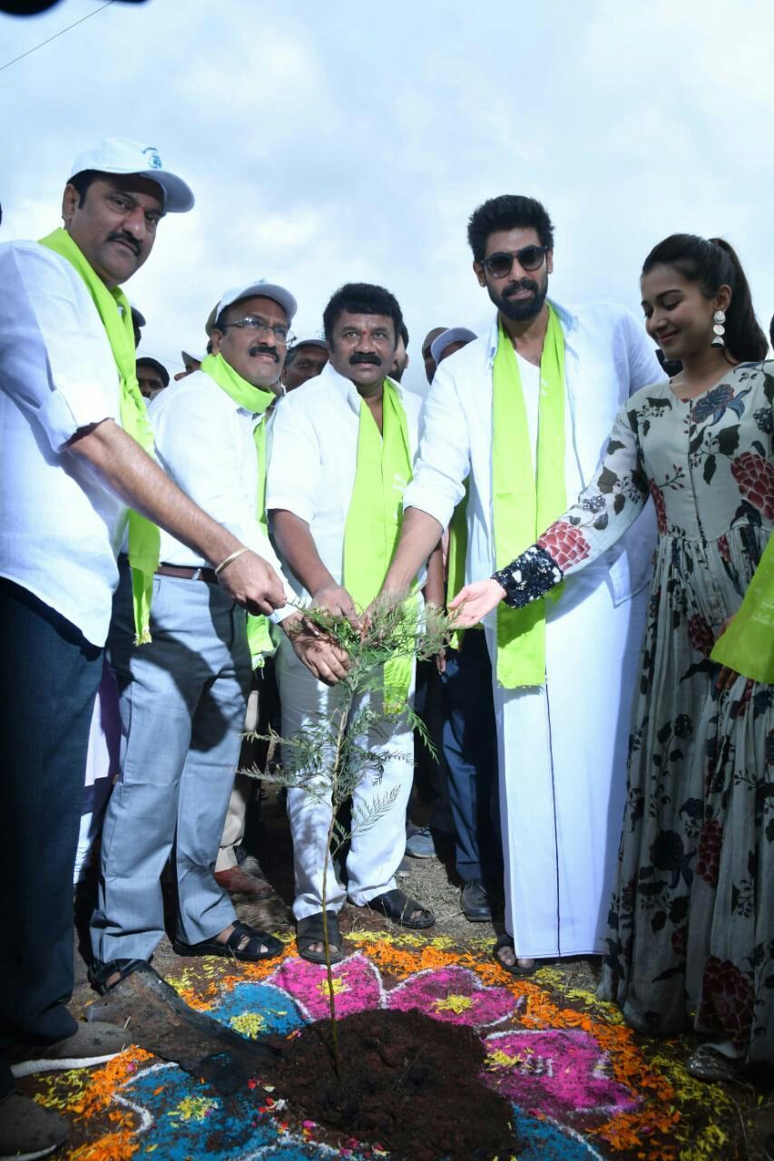 Rana Daggubati and Catherine Tresa at Haritha Haram Photos - SouthColors