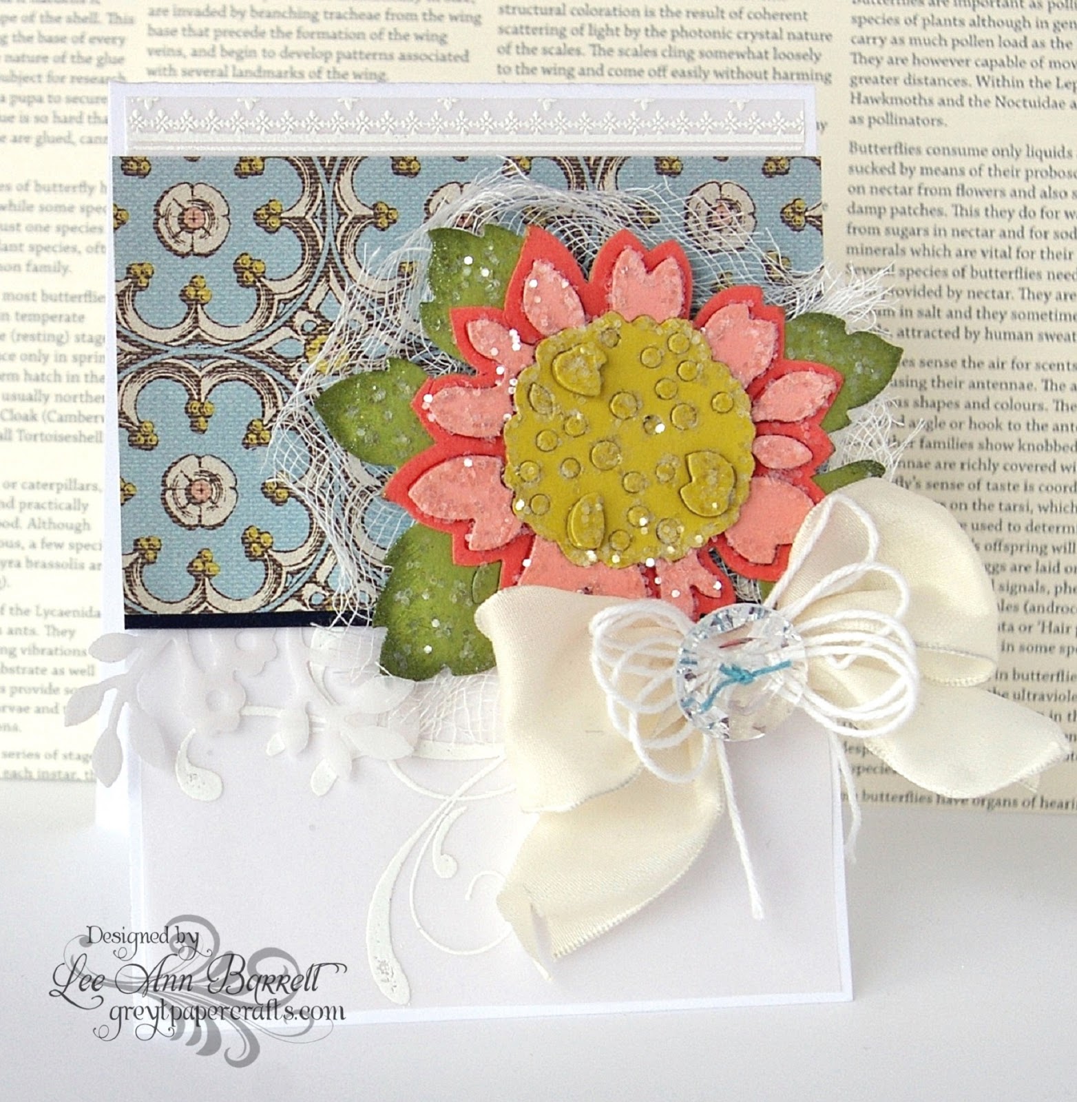 The Card Concept: Challenge #4 - Use a Floral Theme