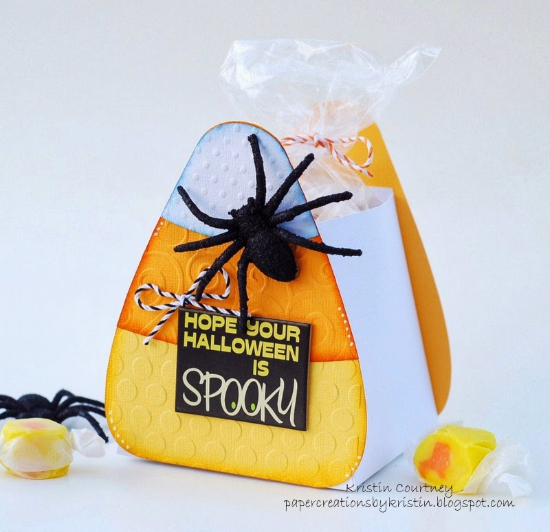 Paper Creations by Kristin: Candy Corn Gift Box