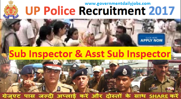 Up Police Si And Asi Recruitment 2017 Apply Online 760 Male Female Posts