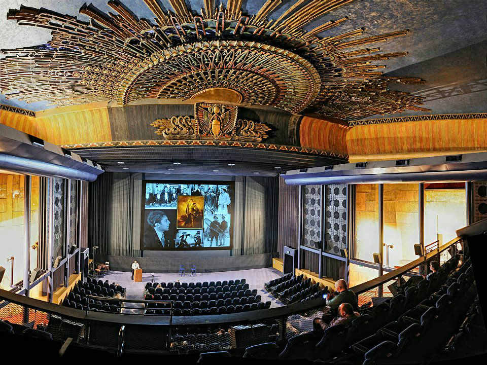Los Angeles Theatres: Egyptian Theatre: the auditorium