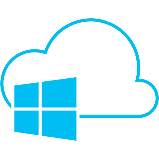Conjunto de ícones e símbolos do Windows Azure