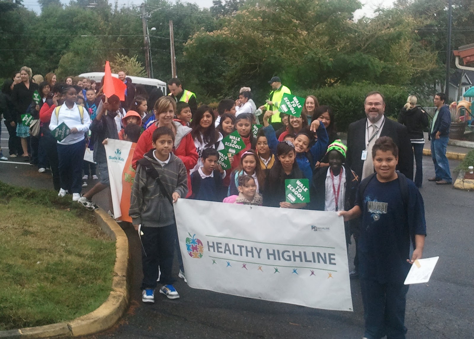 Highline School Superintendent Blog: Walking to School for Healthy ...