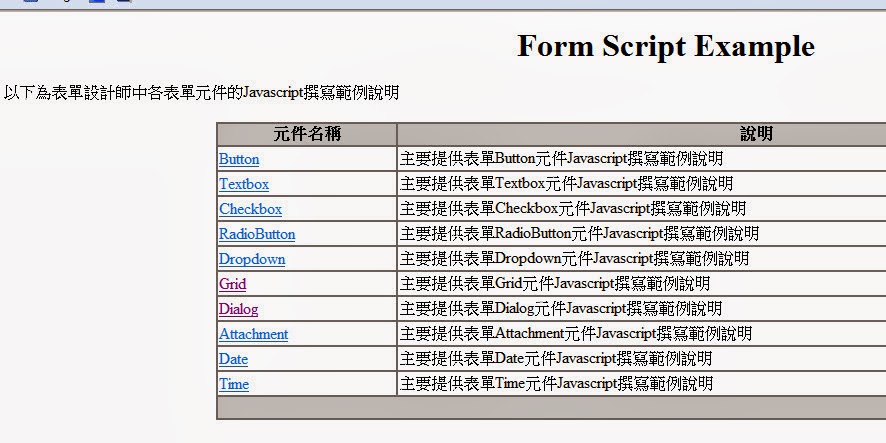 Easy Flow GP表單開發(三)