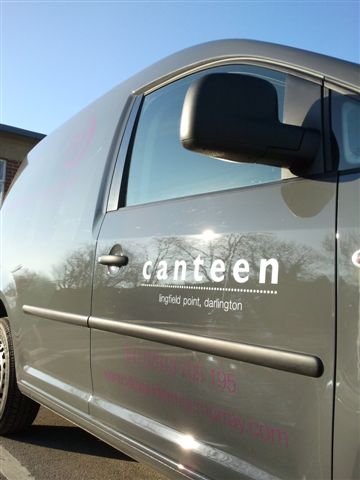 The Green I Signs Blog: VW Caddy van graphics & signwriting for ...