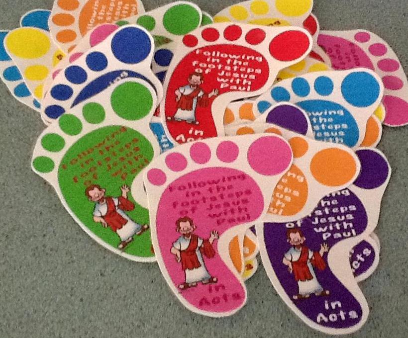 Following Jesus Footsteps Children