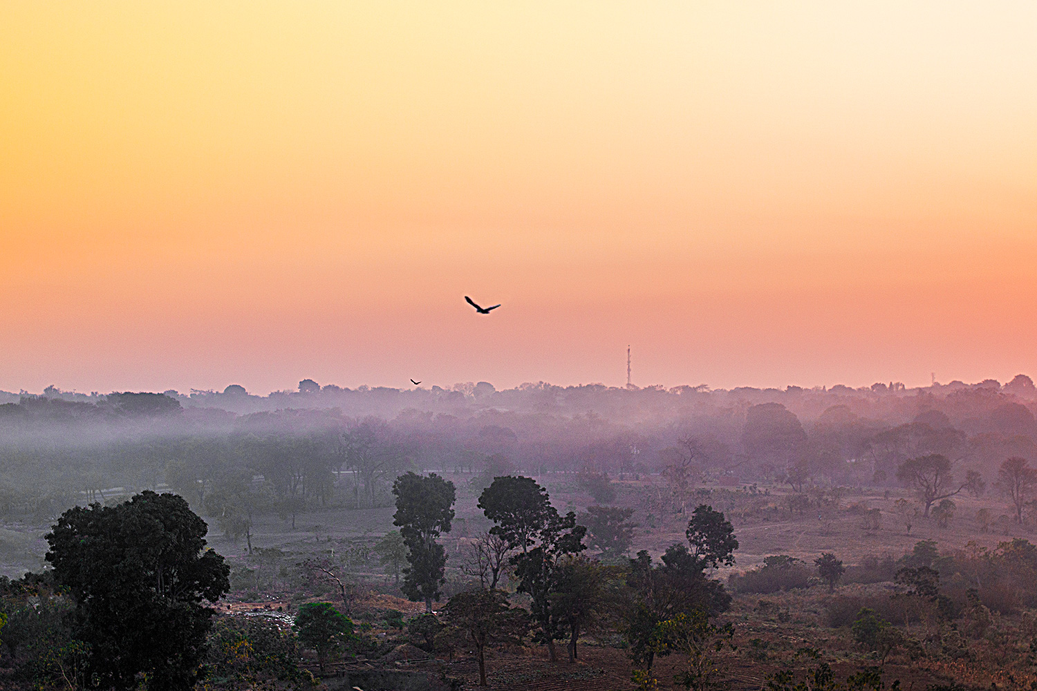 A magical African sunset in Malawi...